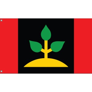 Flag of the Larrakia People | Unique Design Print | Hiqh Quality ...