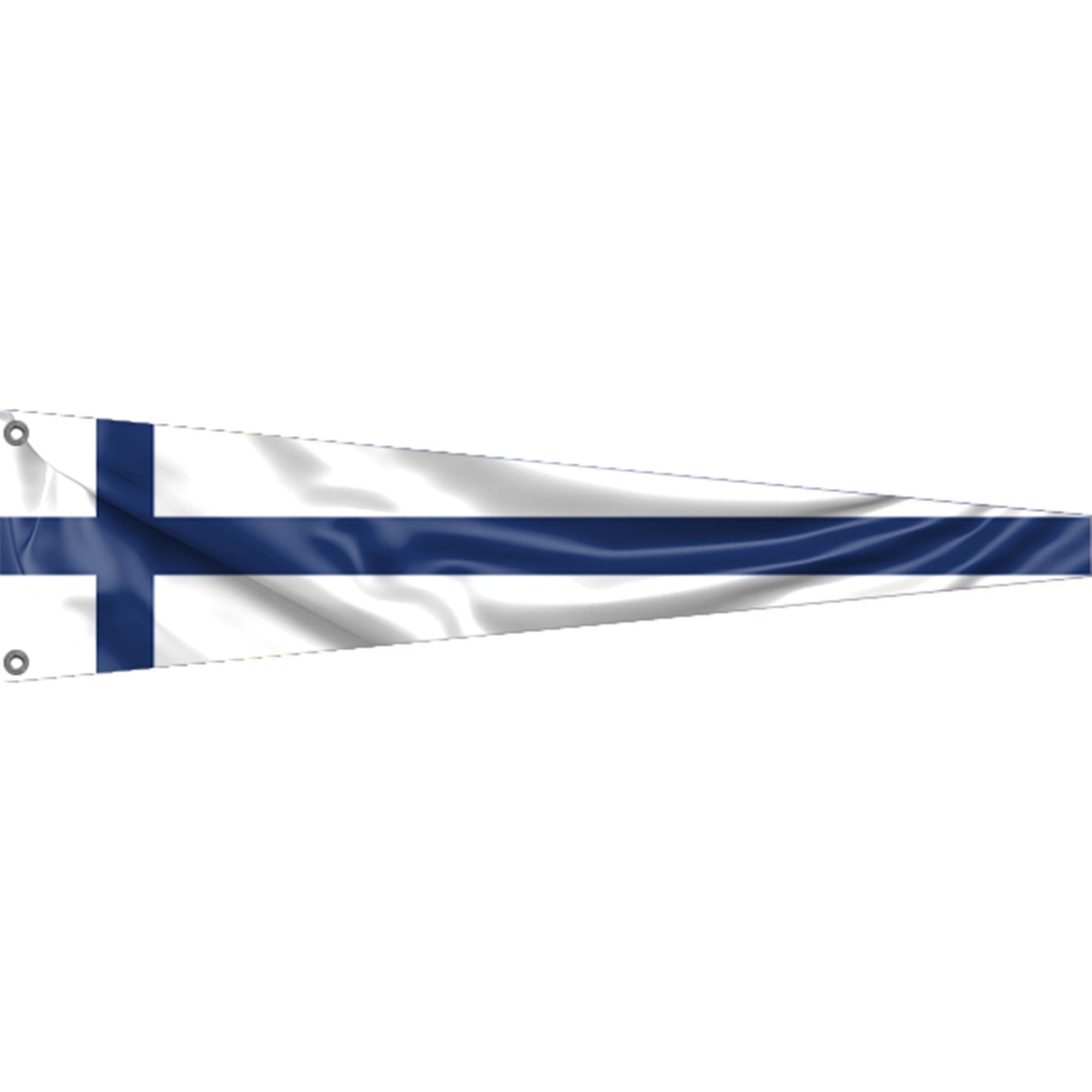 Finland Pennant Flag | Unique Design Print | High Quality Materials | 9 ...