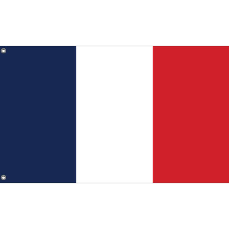 France Flag | Unique Design Print | High Quality Materials | 5 Sizes ...