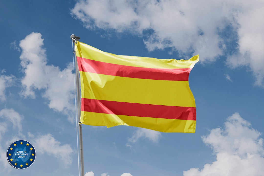 Historical Spanish Merchant Marine's Flag | Unique Design Print | High ...