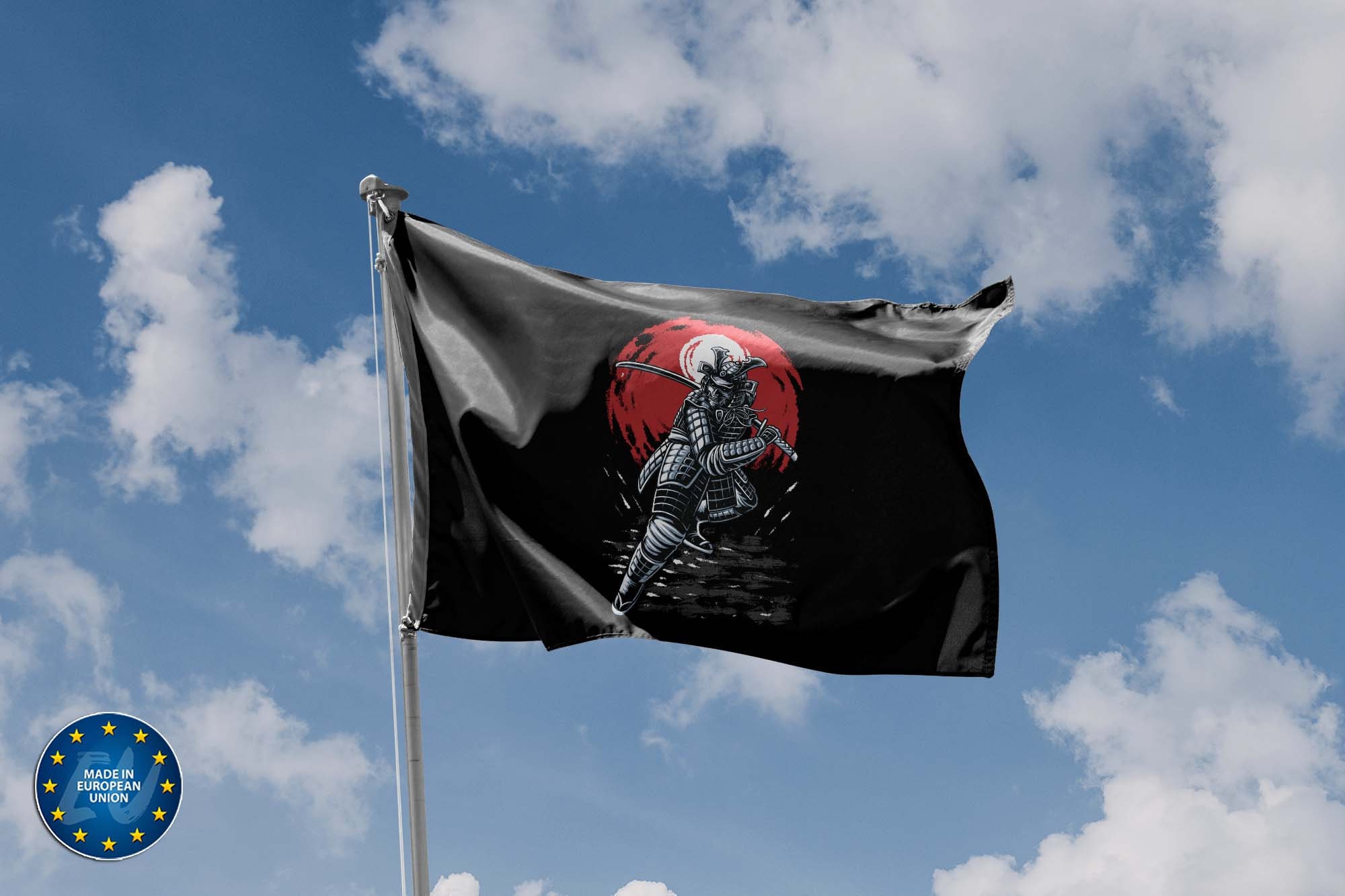 Samurai Warrior Flag Unique Design Print High Quality - Etsy