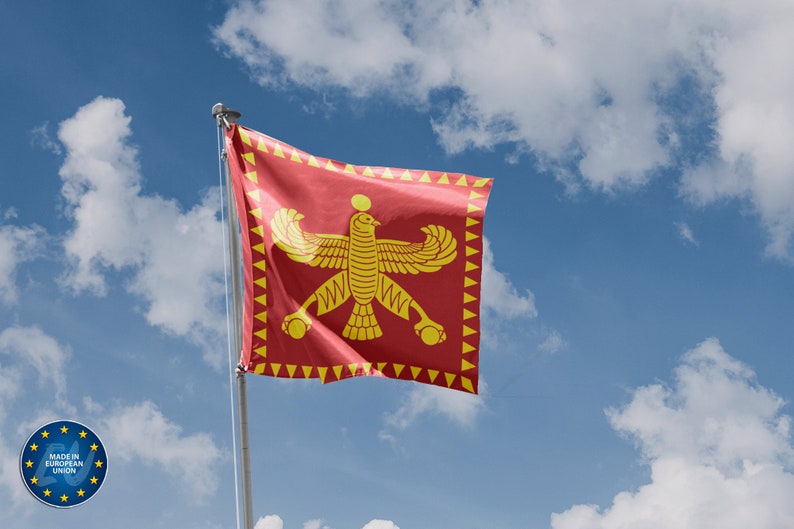 Square Flag of Achaemenid Empire Unique Design Print High - Etsy