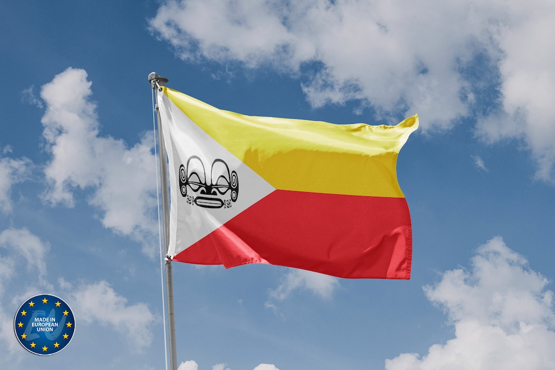 Marquesas Islands Flag Unique Design Print High Quality Materials Size ...