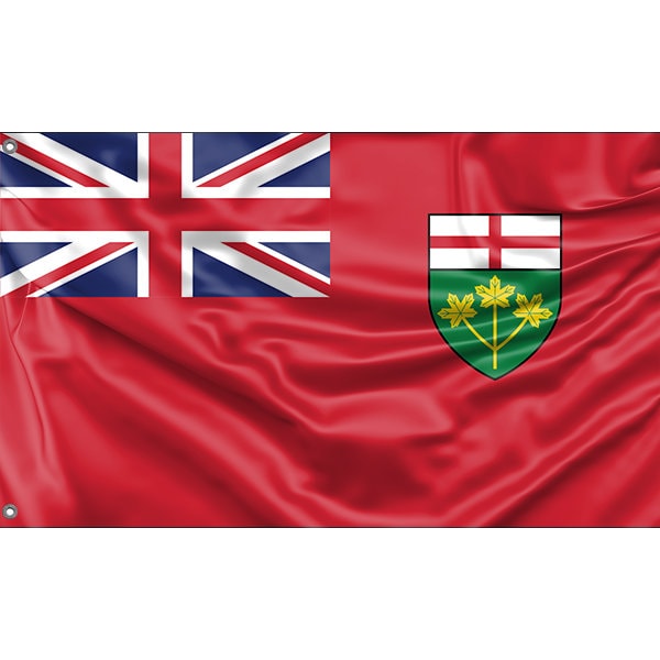 The Flag of Ontario - Etsy