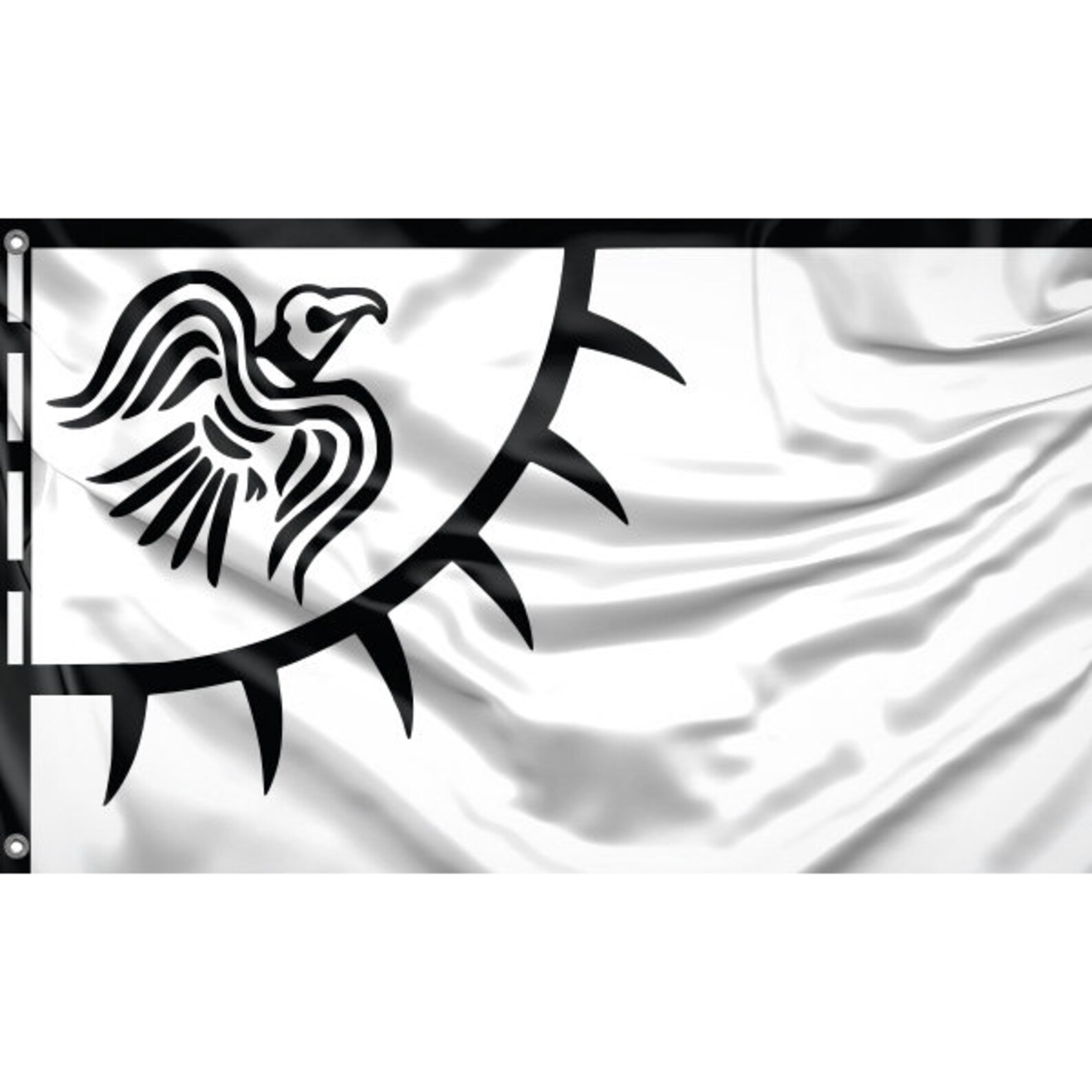 Viking Raven Flag | Unique Design Print | Hiqh Quality Materials | 5 ...