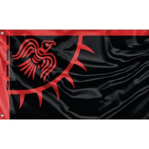 Black Raven Viking Flag | Unique Design Print | Hiqh Quality Materials ...