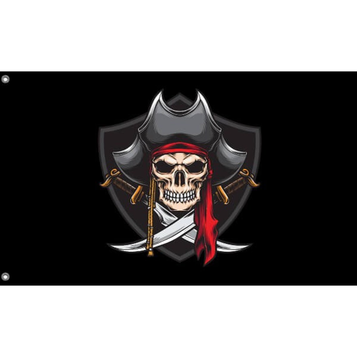 Pirate Flag Iv Unique Design Print High Quality Materials Etsy