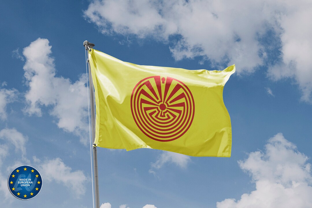 Pima People Flag | Unique Design Print | High Quality Materials | Size ...