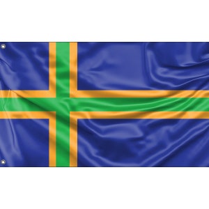 Unofficial Flag of Vendsyssel, Denmark | Unique Design Print | Hiqh ...