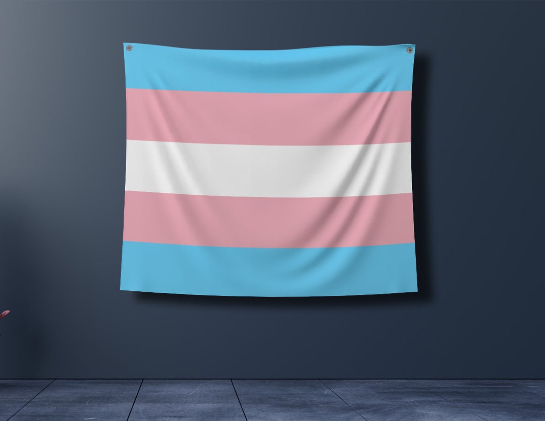 Transgender Pride Tapestry | Unique Design Print | High Quality ...