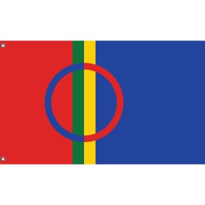 Sami People Flag | Unique Design Print | Hiqh Quality Materials | 5 ...