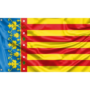 Valencia Flag | Unique Design Print | High Quality Materials | Size ...