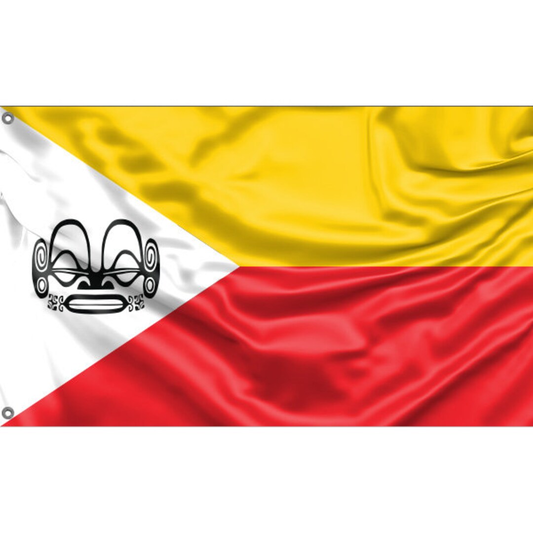 Marquesas Islands Flag Unique Design Print High Quality Materials Size ...