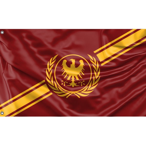 Ancient Rome Flag Unique Design Print High Quality - Etsy