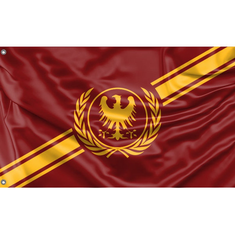 Ancient Rome Flag Unique Design Print High Quality - Etsy