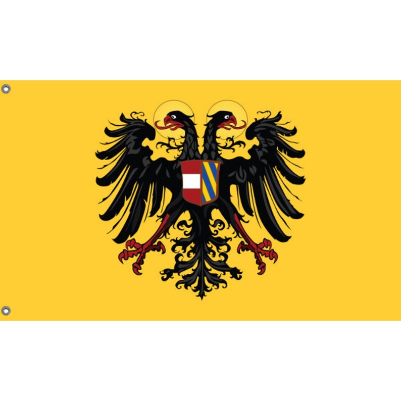Holy Roman Emperor Flag III Unique Design Print Hiqh | Etsy