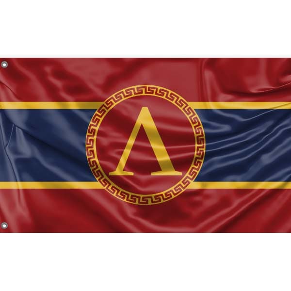 Polis of Sparta Flag | Unique Design Print | High Quality Materials | 5 ...