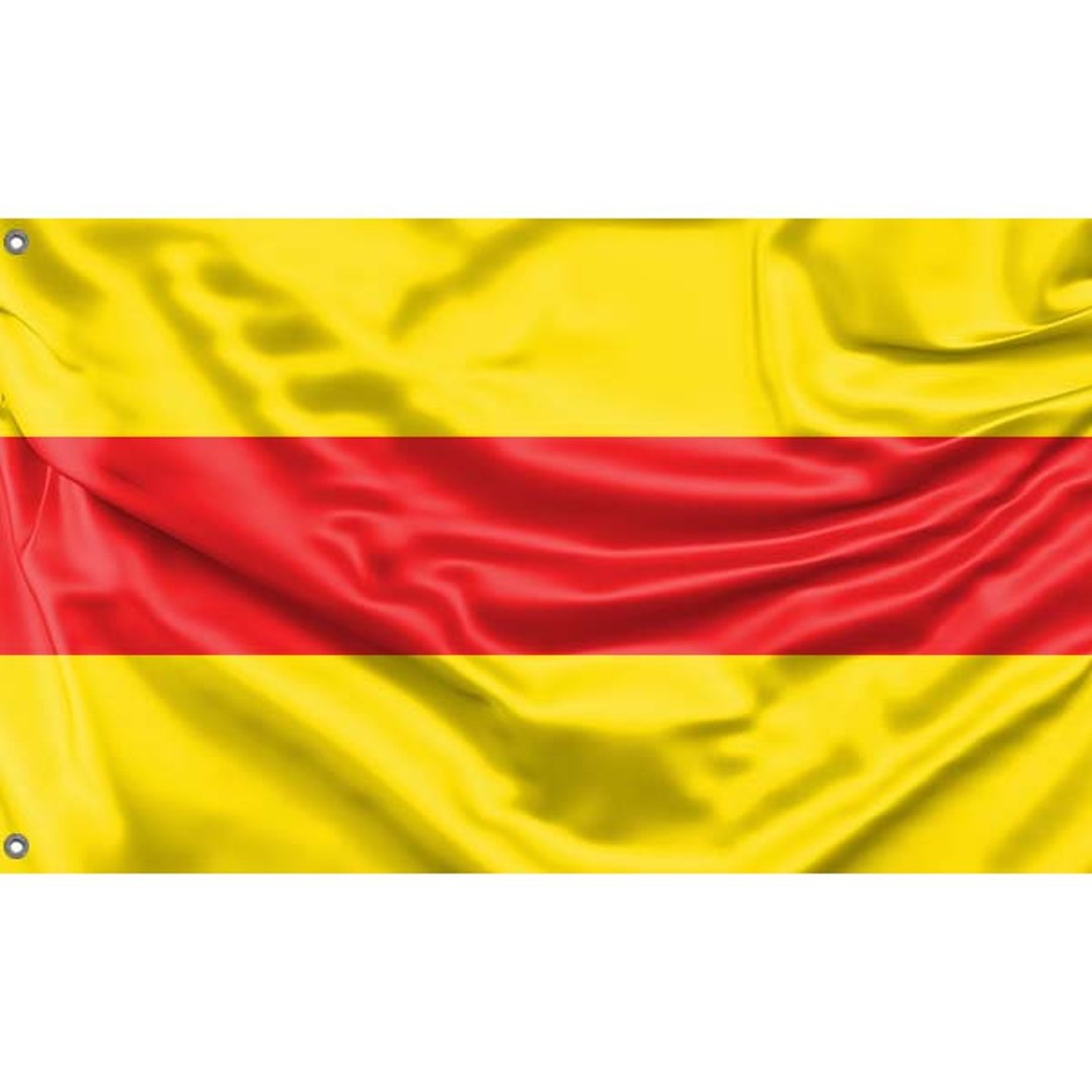 Grand Duchy of Baden Flag Unique Design Print Hiqh Quality Materials 5 ...