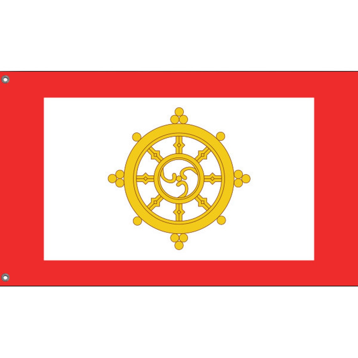 Flag of Sikkim 1967-1975 Unique Print 3x5 Ft / 90x150 Cm - Etsy