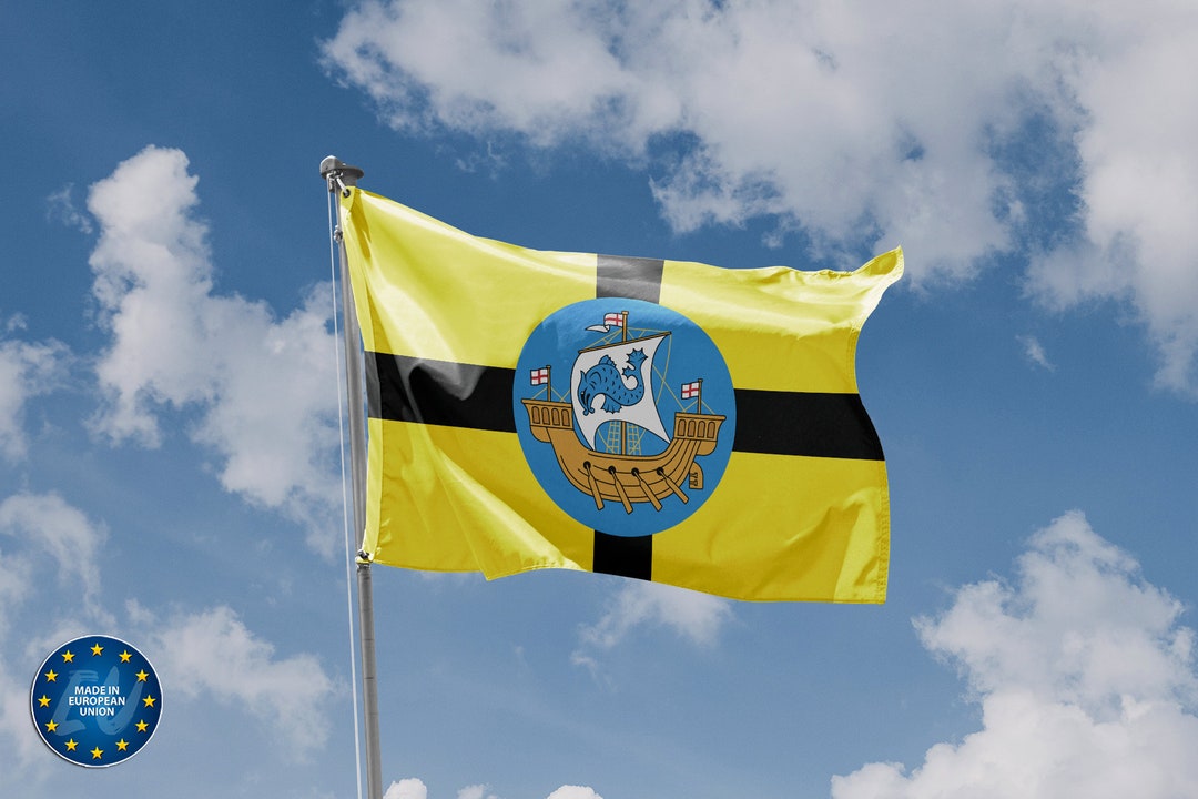 Flag of Wellington, New Zealand Unique Design Print High Quality ...