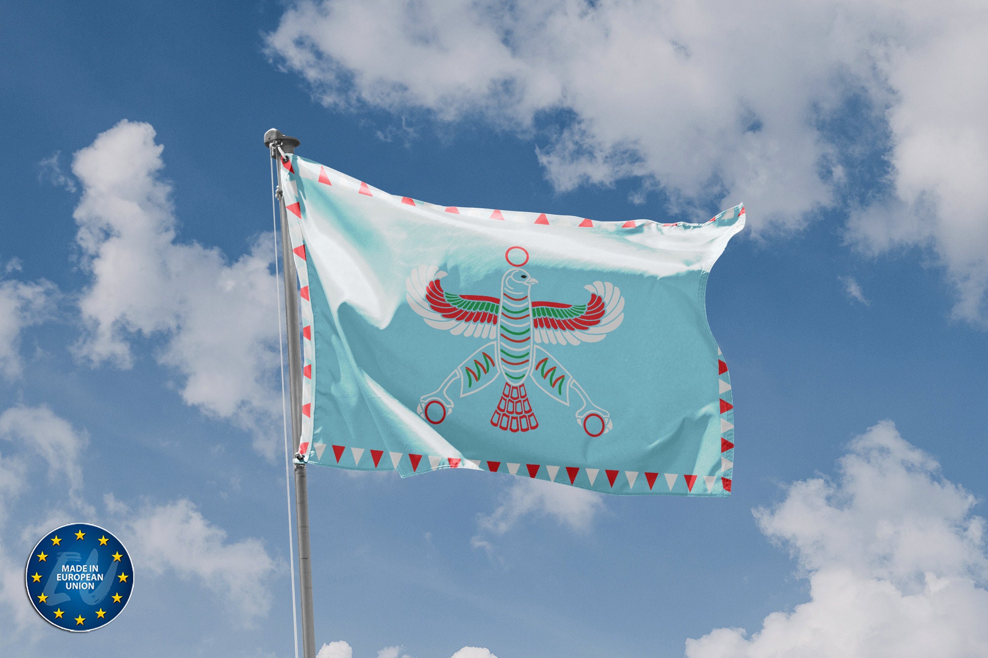 Achaemenid Falcon Standard Flag Unique Design Print High - Etsy