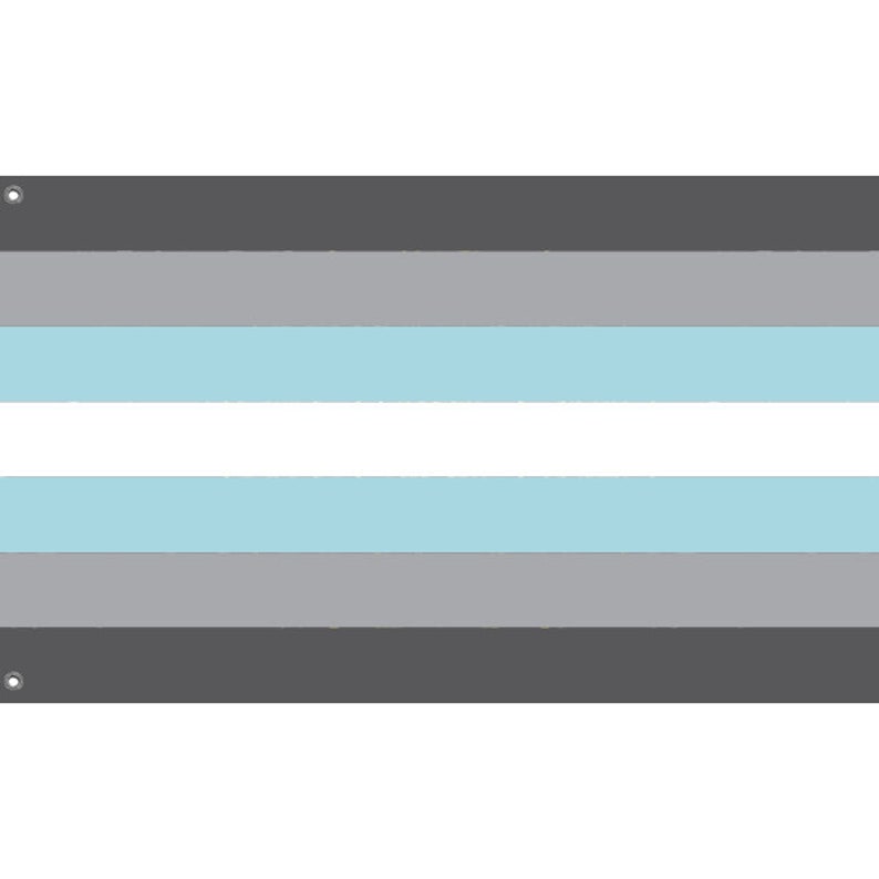 Demiboy Pride Flag Unique Design Print High Quality - Etsy