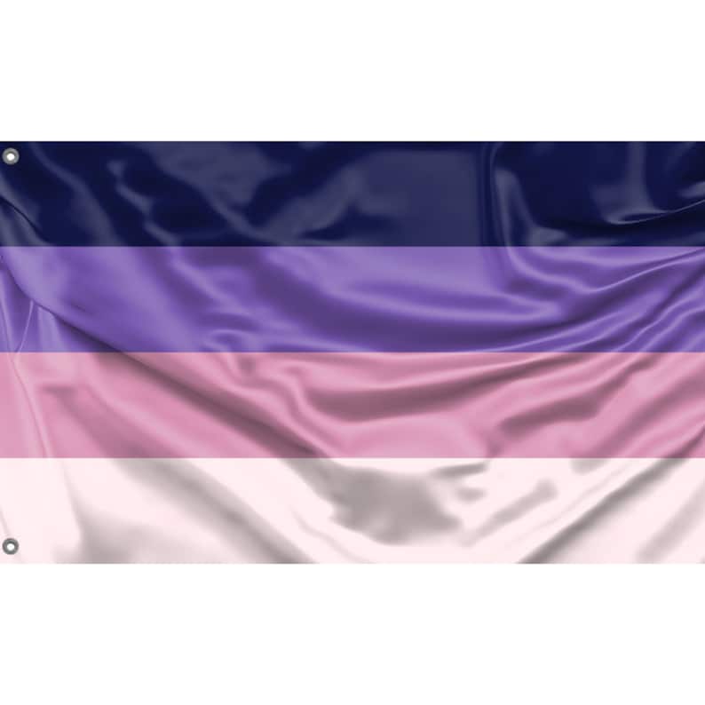 Asexual Spectrum Flag Unique Design Print High Quality - Etsy