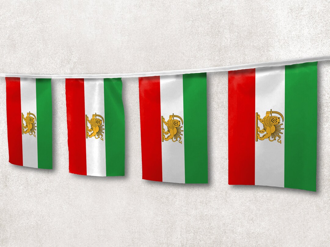 State of Iran Flag Garland | Unique Design Home Decor | High Quality ...