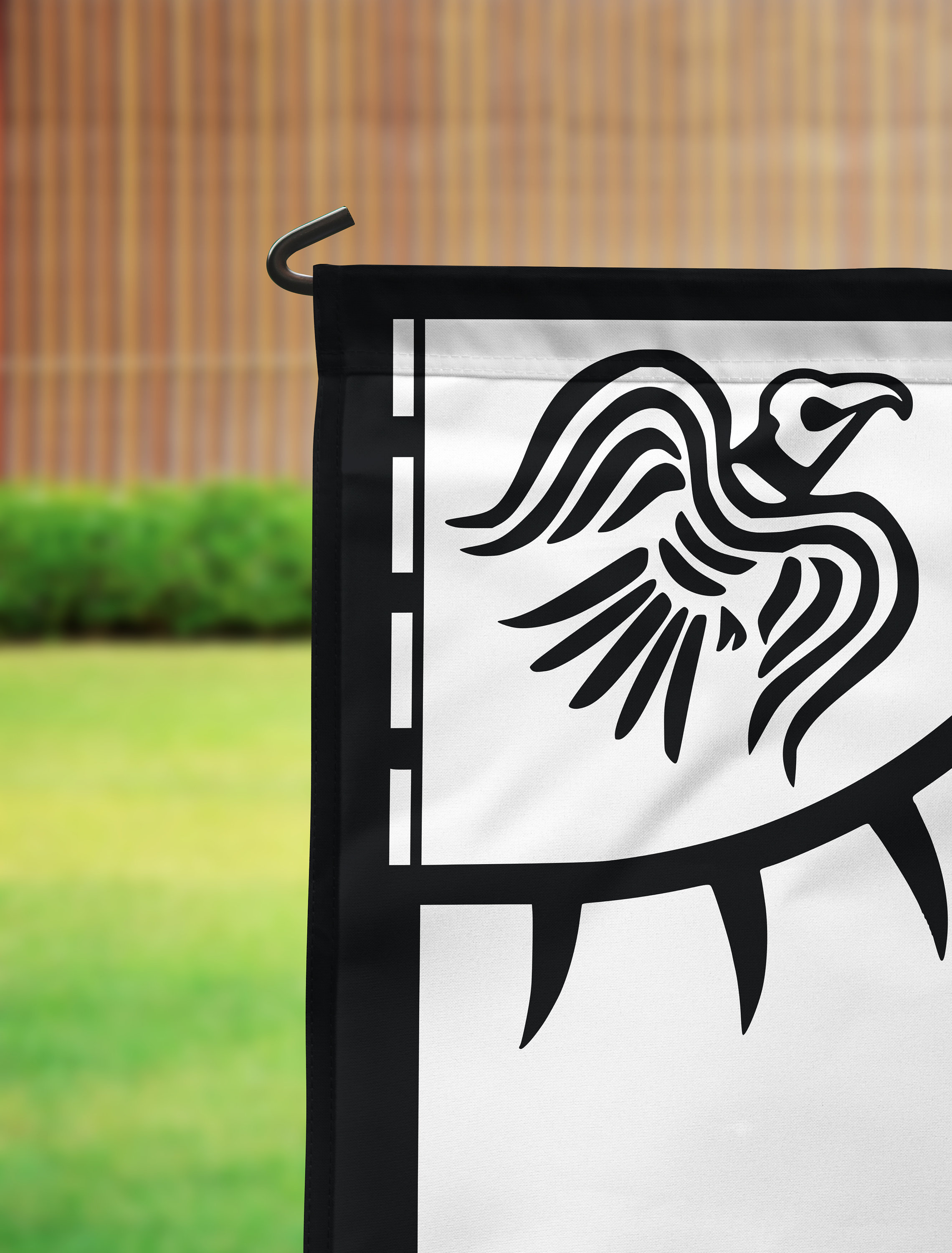 Viking Raven Garden Flag sold by Kiln Britta | SKU 3514519 | Printerval UK