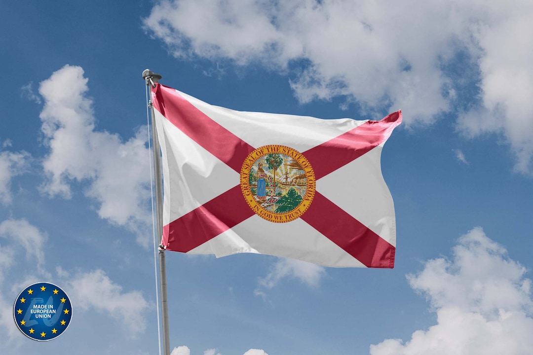 Florida State Flag | Unique Design Print | High Quality Materials ...