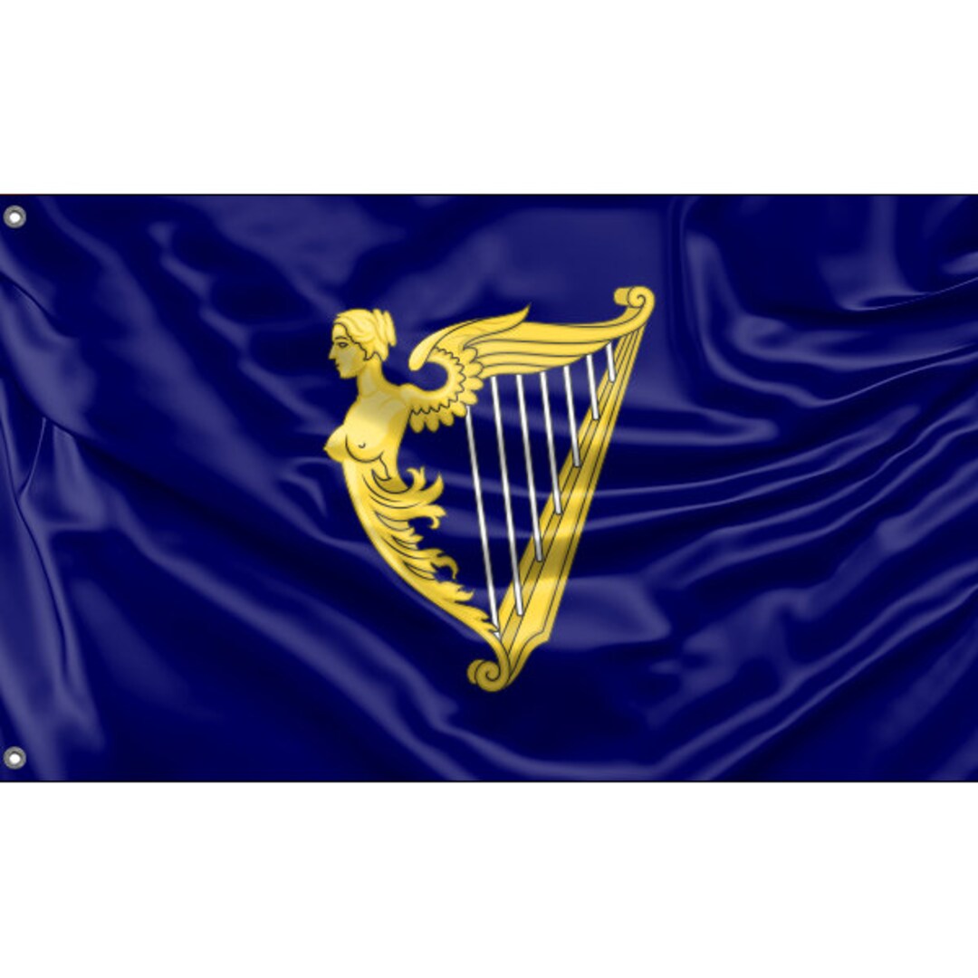 Royal Standard of Ireland 15421801, Unique Print, 3x5 Ft / 90x150 Cm ...