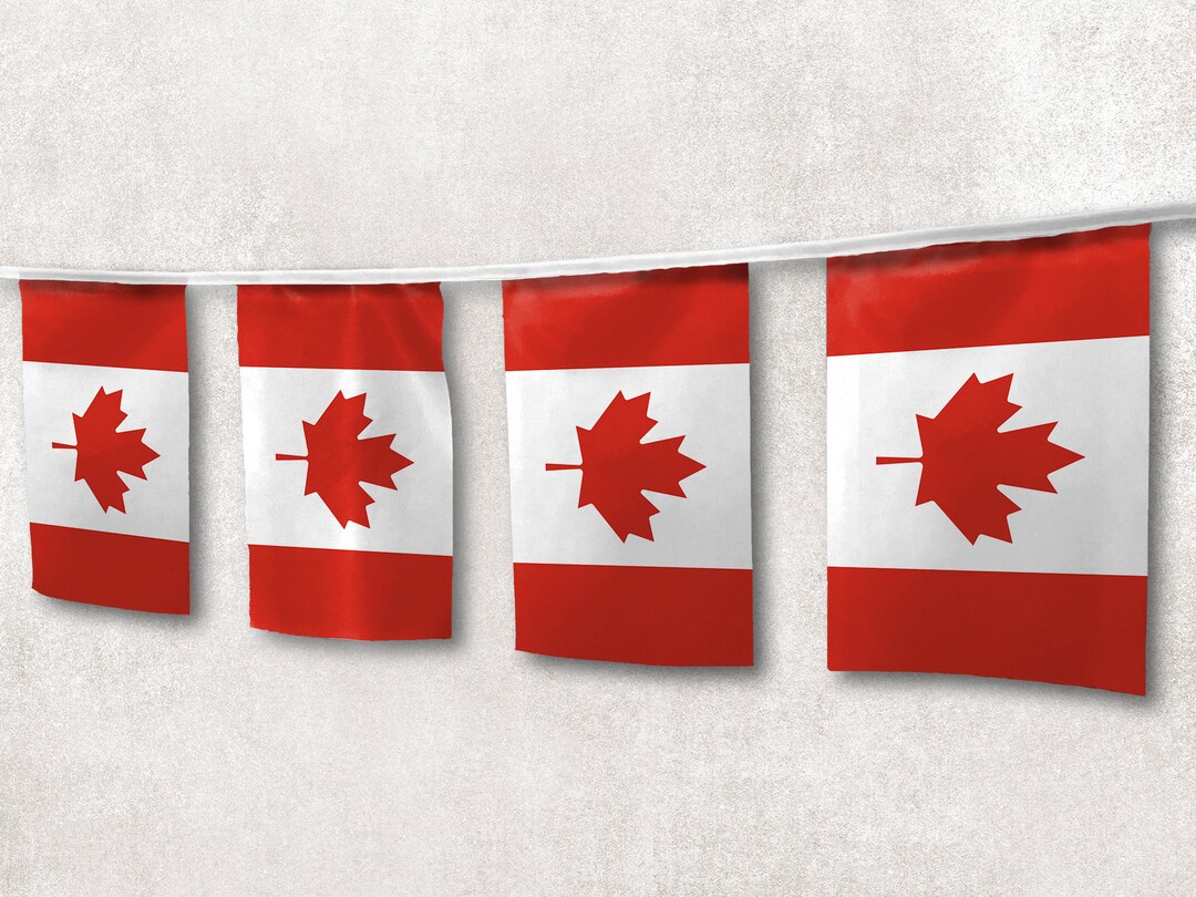 Canada Flag Garland | Unique Design Home Decor | High Quality Materials ...