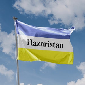Flag of Hazaristan III | Unique Design Print | High Quality Materials ...