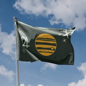 Jupiter Flag | Unique Design Print | High Quality Materials | Size ...