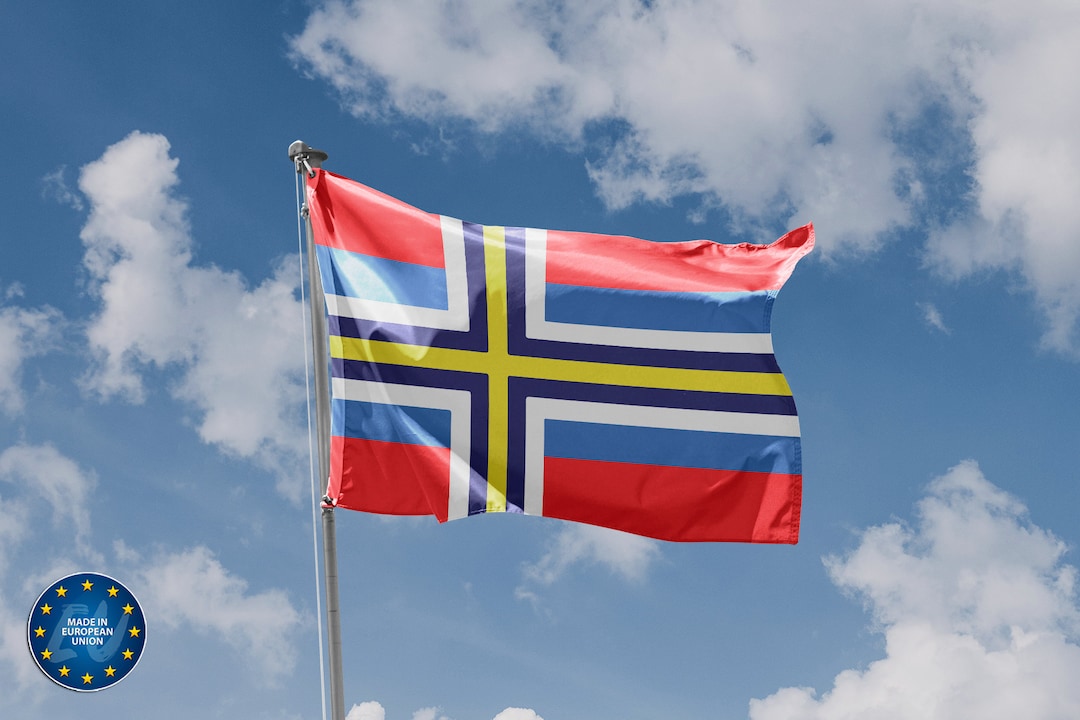 Scandinavia Flag | Unique Design Print | High Quality Materials | 5 ...