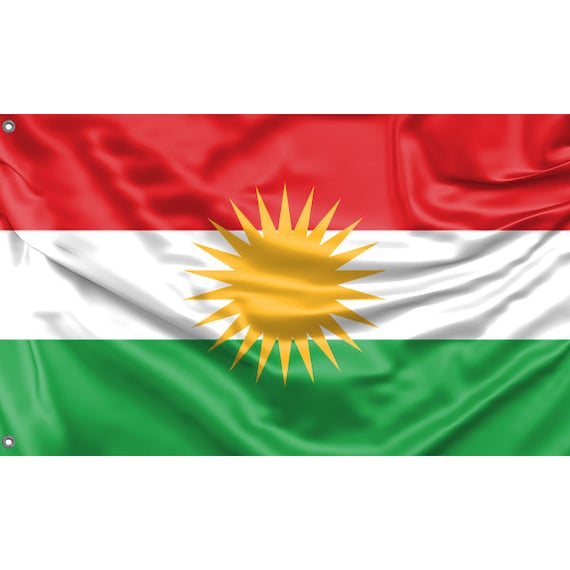 Kurdish Flag Hd