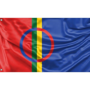 Sami People Flag | Unique Design Print | Hiqh Quality Materials | 5 ...