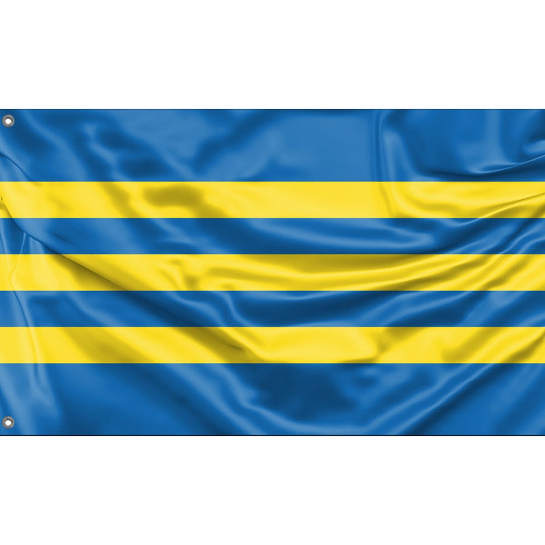 Trnava Region Hungary Flag Unique Design Print High - Etsy