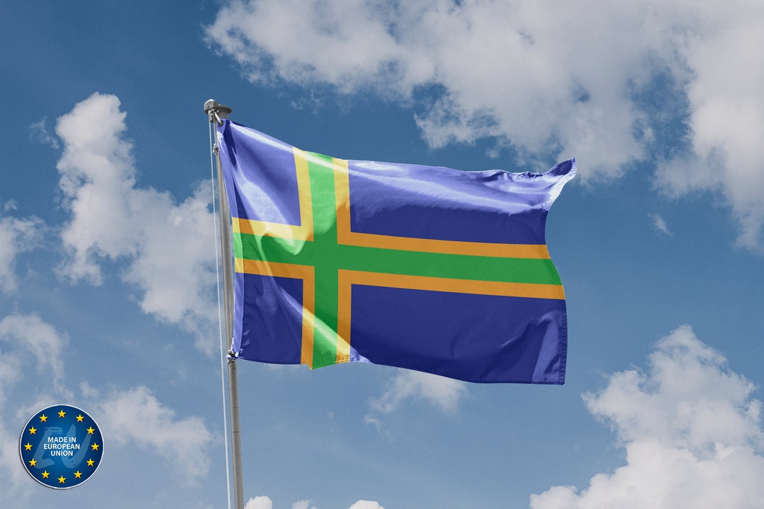 Unofficial Flag of Vendsyssel, Denmark | Unique Design Print | Hiqh ...