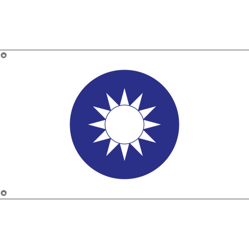 Taiwan National Emblem Flag Unique Design Print Hiqh - Etsy UK