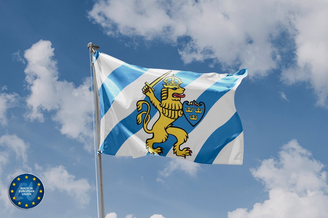 Gothenburg, Germany Flag | Unique Design Print | High Quality Materials ...