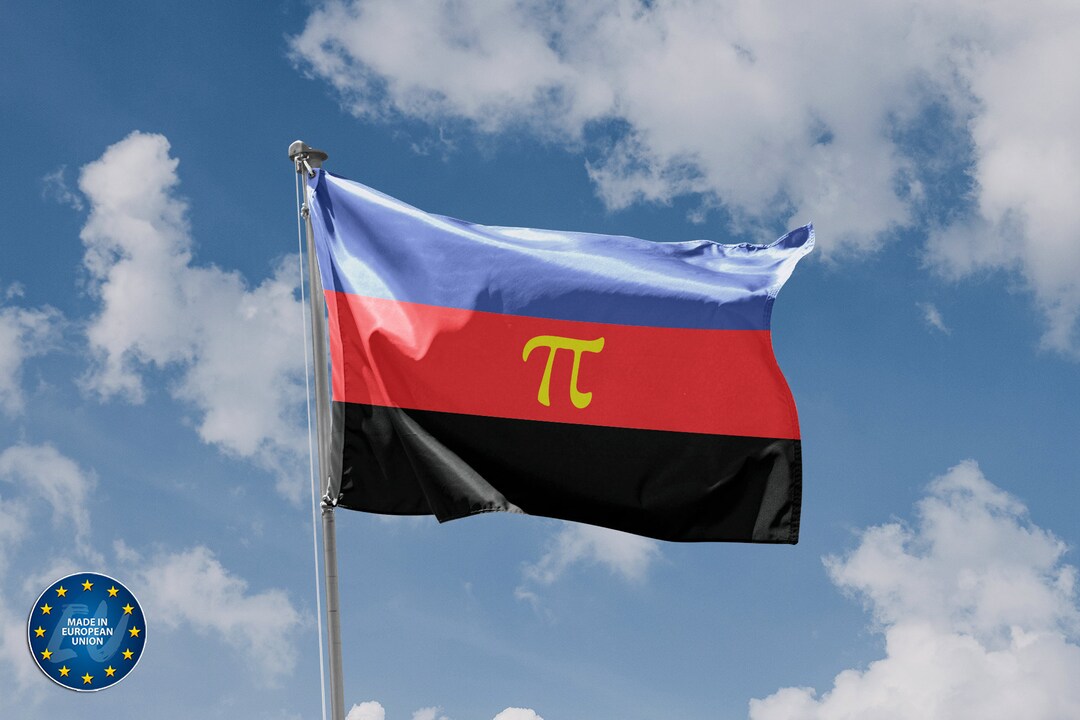 Polyamorous Pride Flag | Unique Design Print | High Quality Materials ...