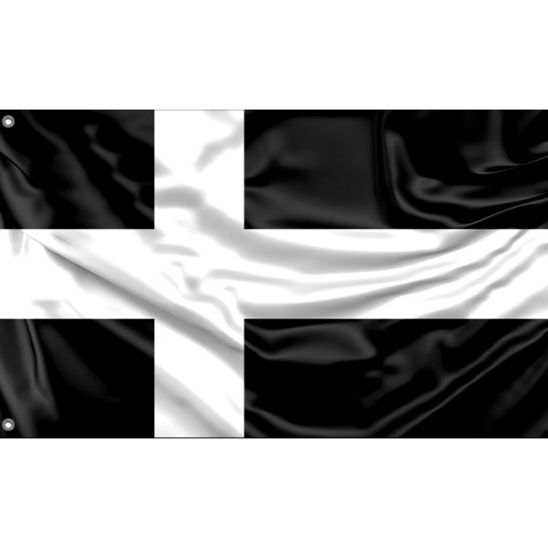 Black Denmark Flag Unique Design Print High Quality Materials Size 3x5 ...