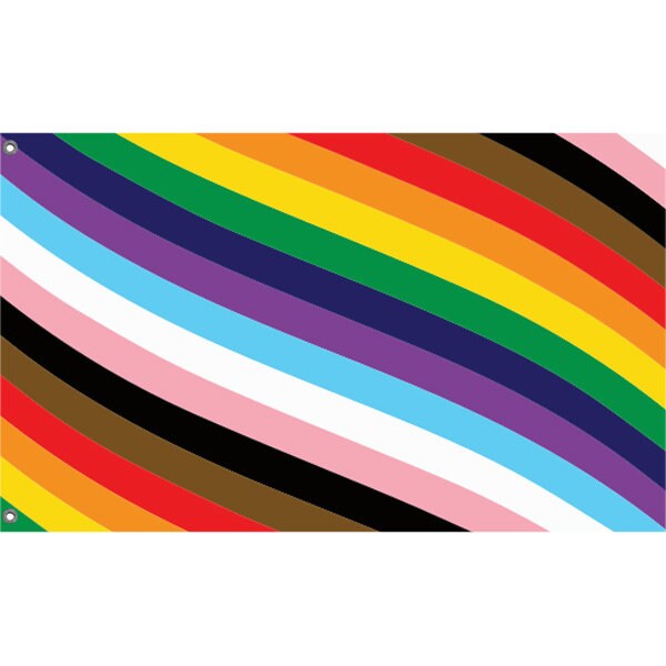 Inclusive Pride Flag Unique Design Print High Quality - Etsy