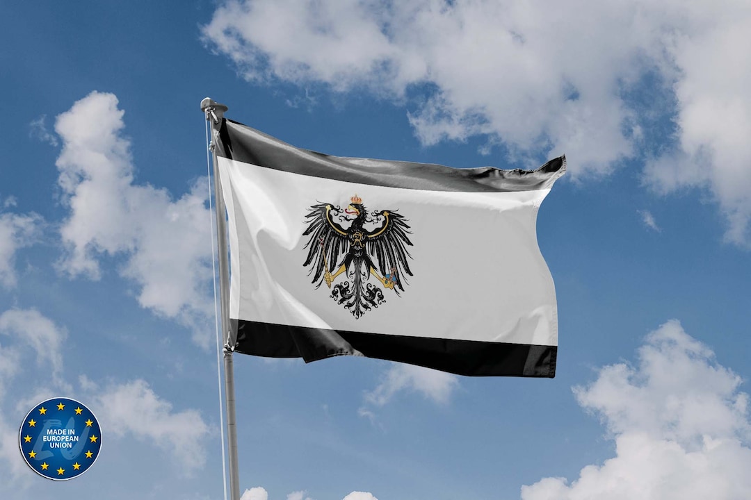 Kingdom of Prussia Flag | Unique Design Print | High Quality Materials ...