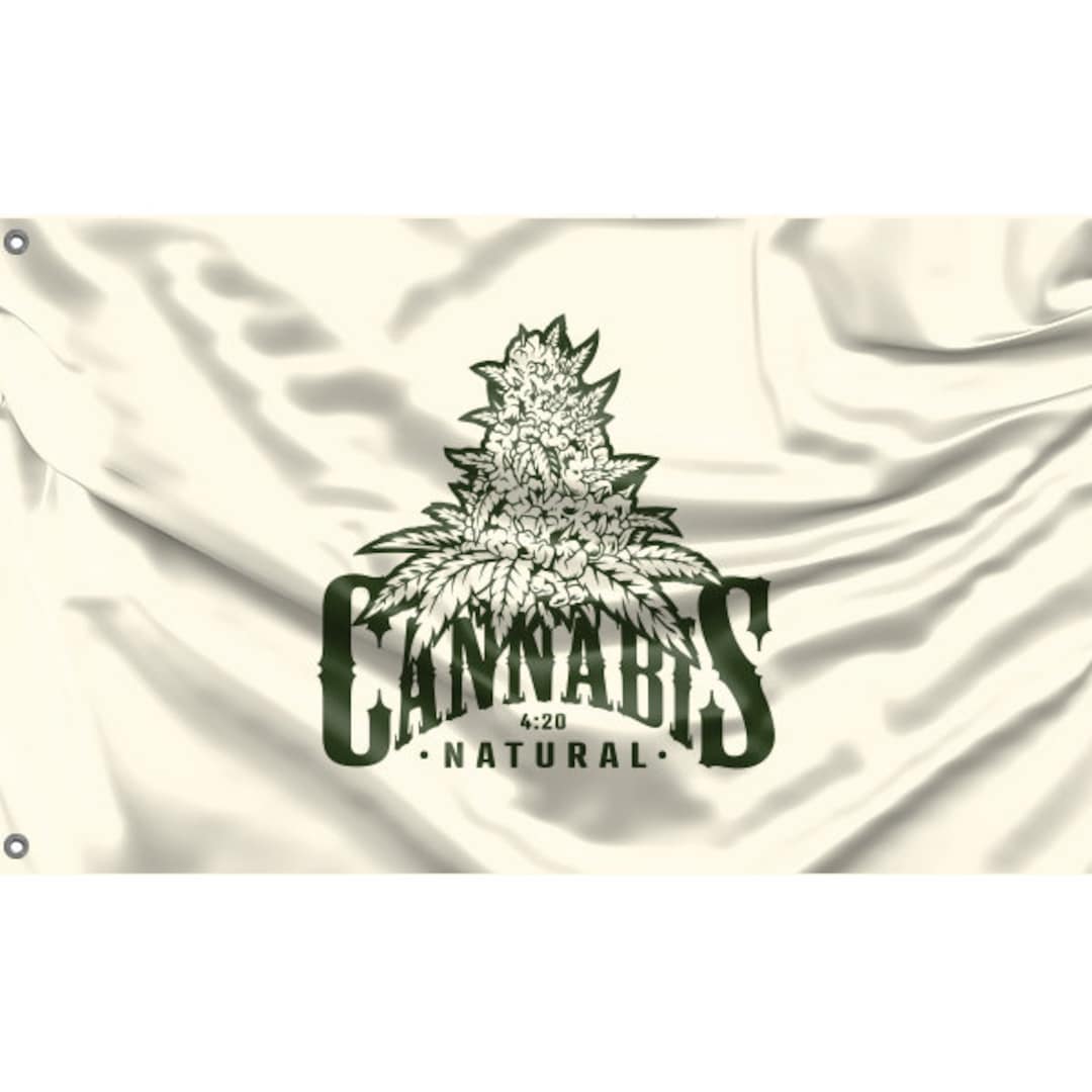 Cannabis 420 Flag Unique Design Print High Quality Materials Size 3x5 ...