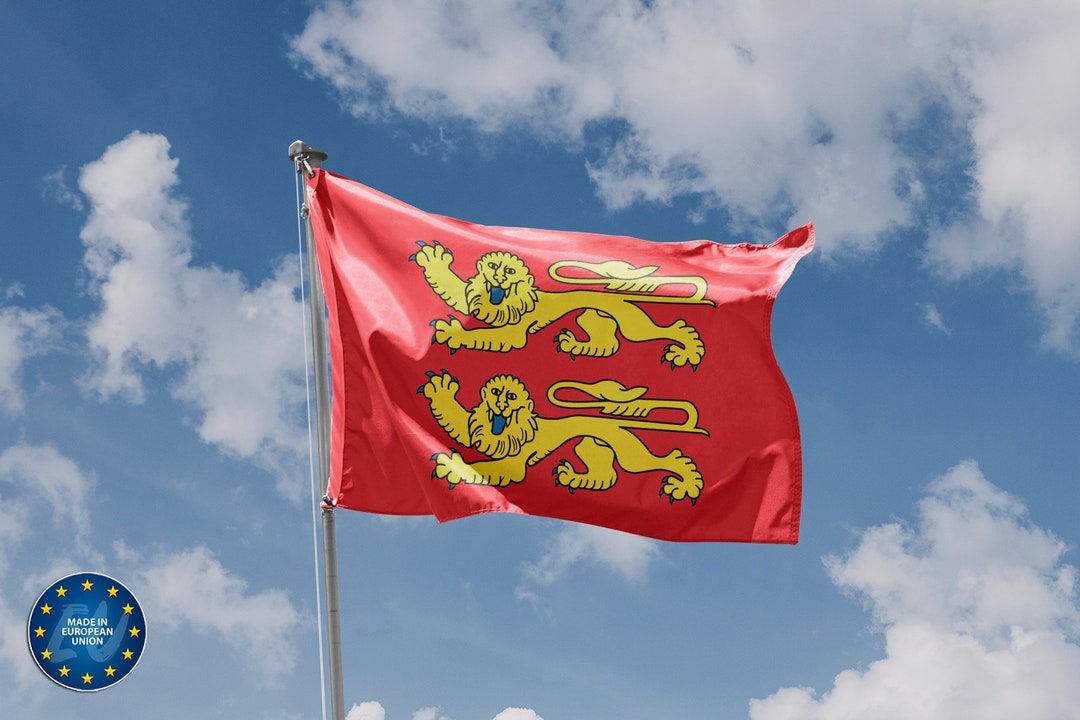 North Normandy, France Flag | Unique Design Print | High Quality ...