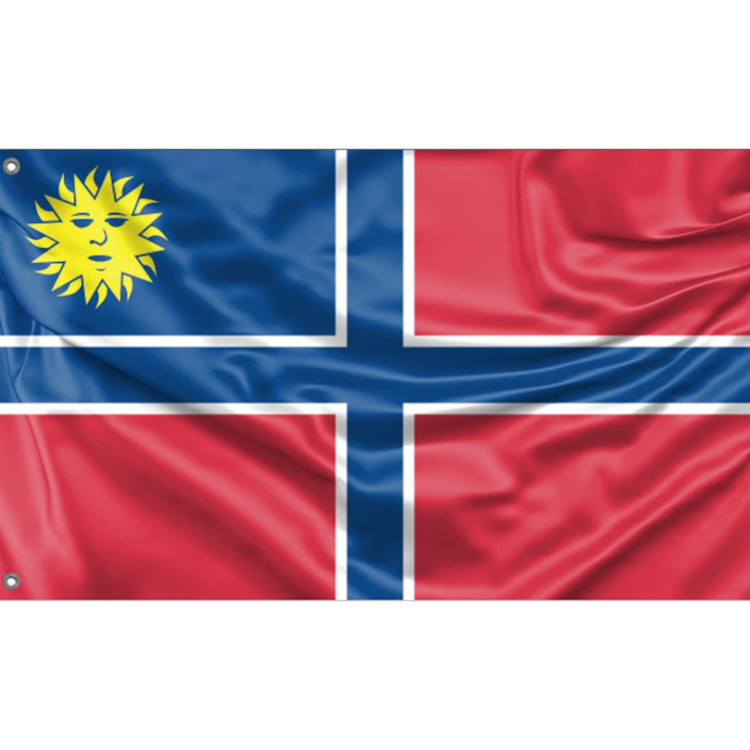 State of Muskogee 1799-1803 Flag Unique Design Print High Quality ...