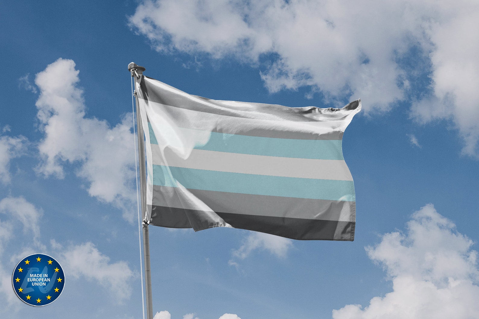 Demiboy Pride Flag Unique Design Print Hiqh Quality | Etsy