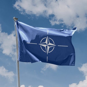 NATO Flag Unique Print | Unique Design Print | High Quality Materials ...